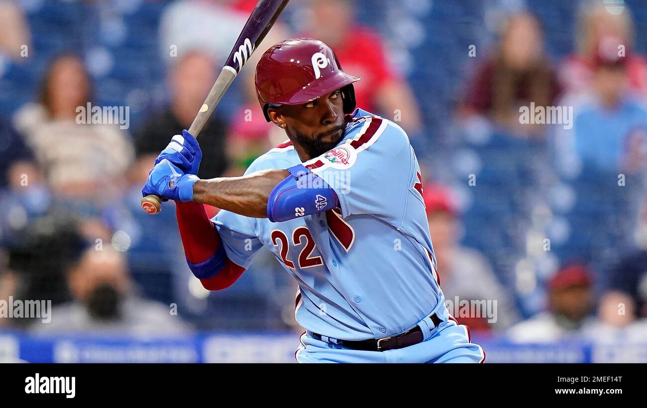 Philadelphia Phillies' Andrew McCutchen plays during a baseball game ...