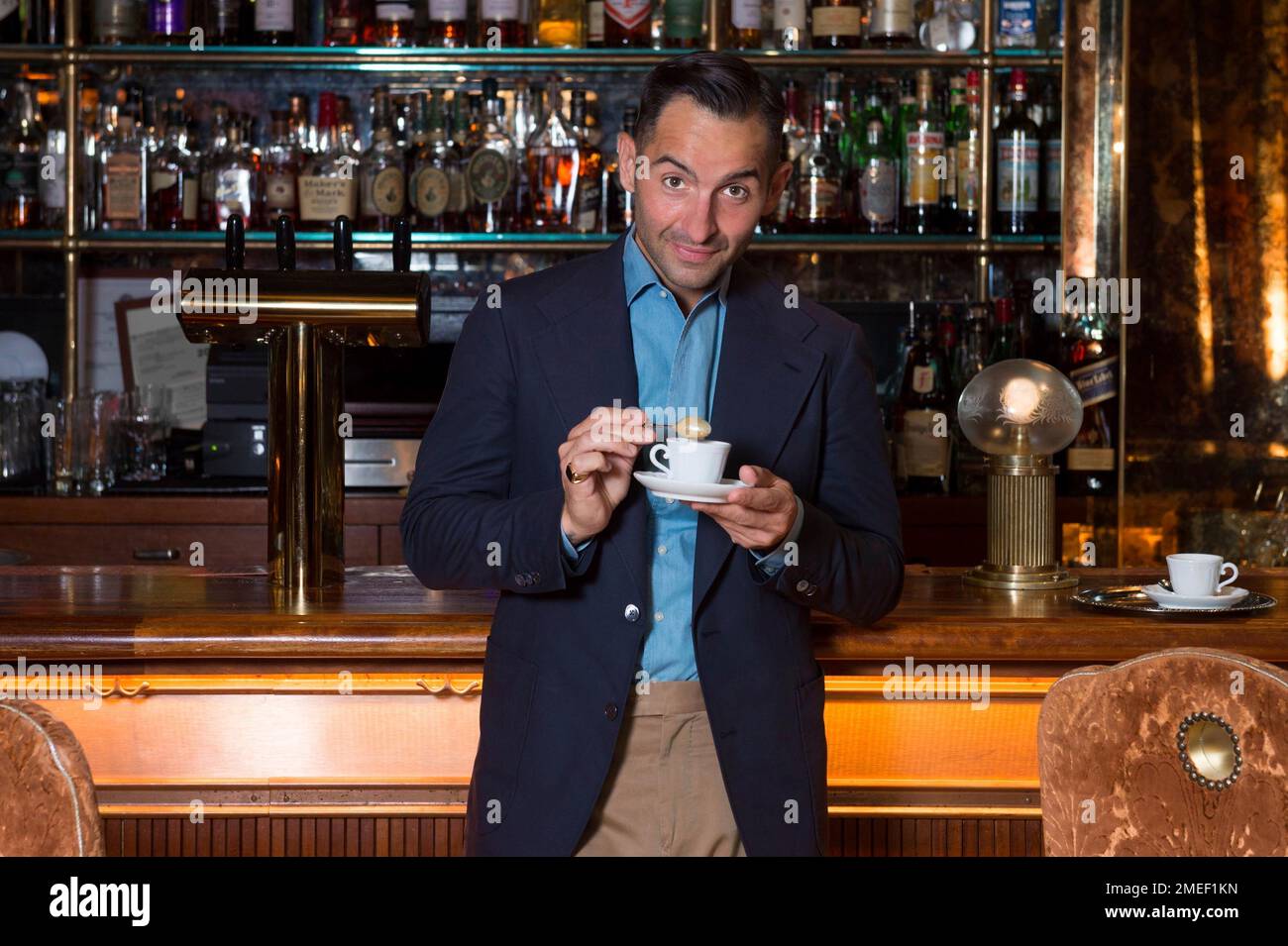 Chef Mario Carbone poses for a photo at Carbone on Thursday, May 20 ...