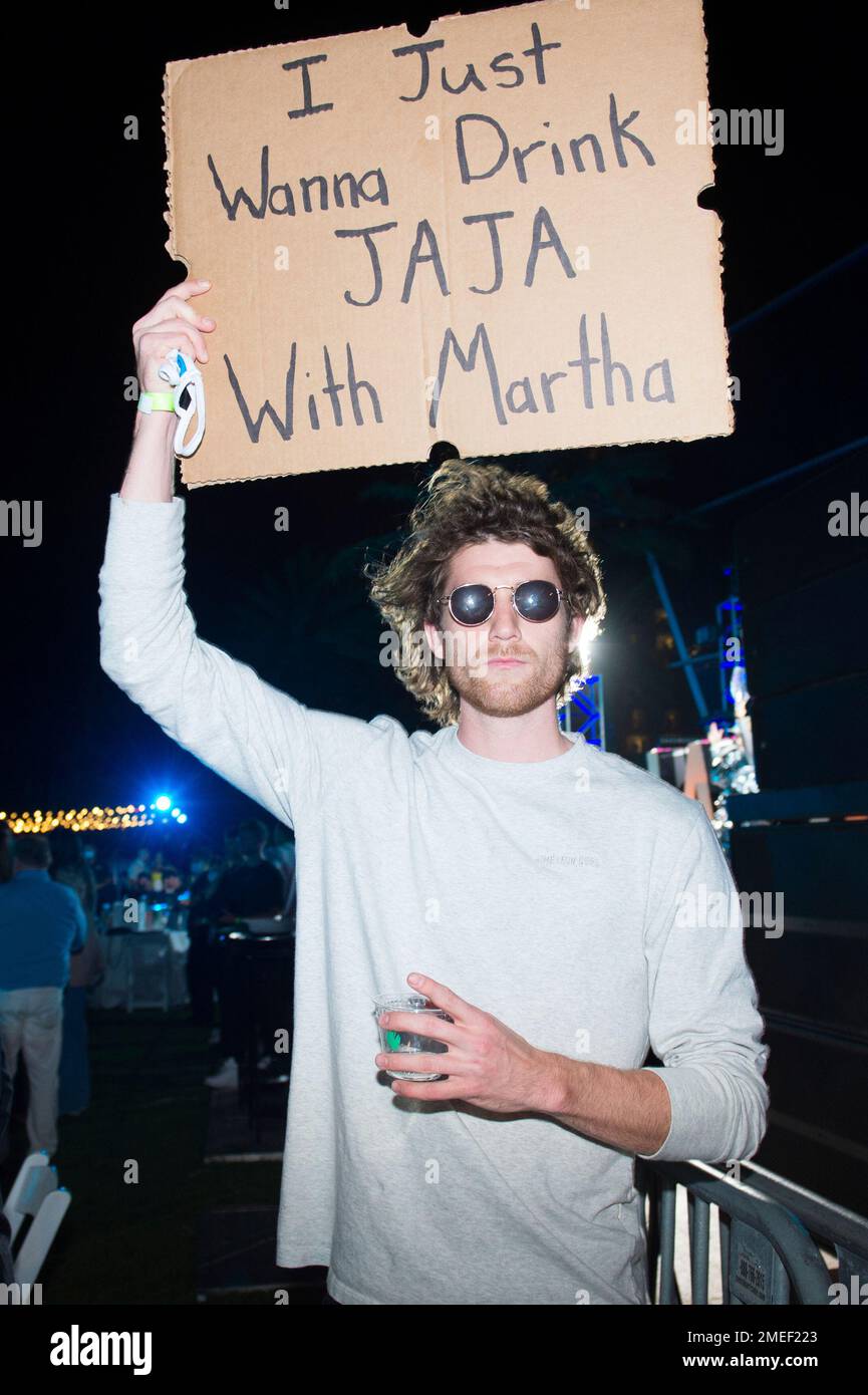 Seth Jacob Phillips, also known as "Dude With Sign" attends SOBEWFF ...