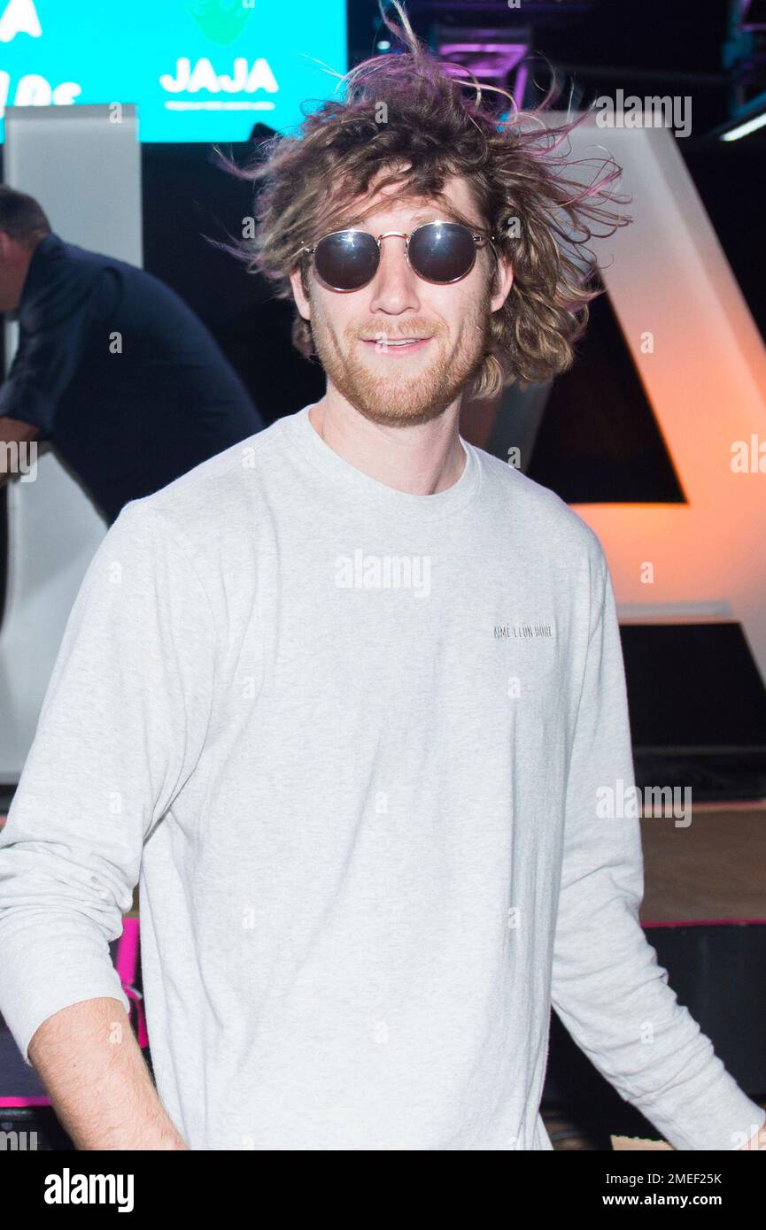 Seth Jacob Phillips, also known as "Dude With Sign", attends SOBEWFF ...