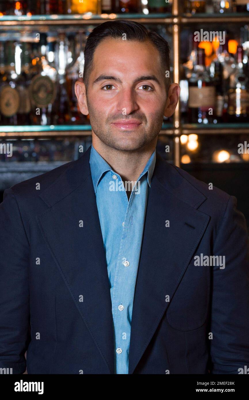 Chef Mario Carbone poses for a photo at Carbone on Thursday, May 20 ...