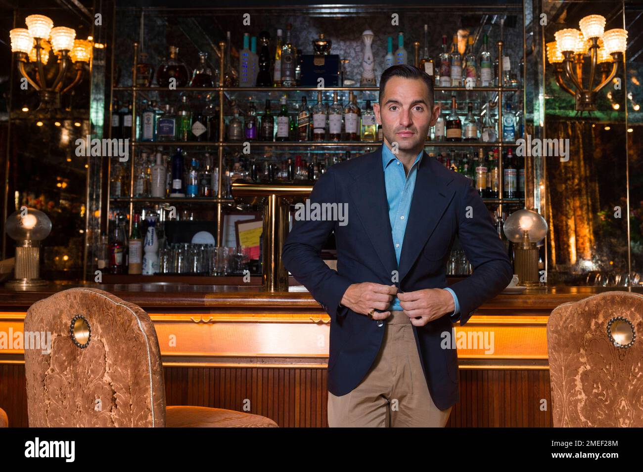 Chef Mario Carbone poses for a photo at Carbone on Thursday, May 20 ...