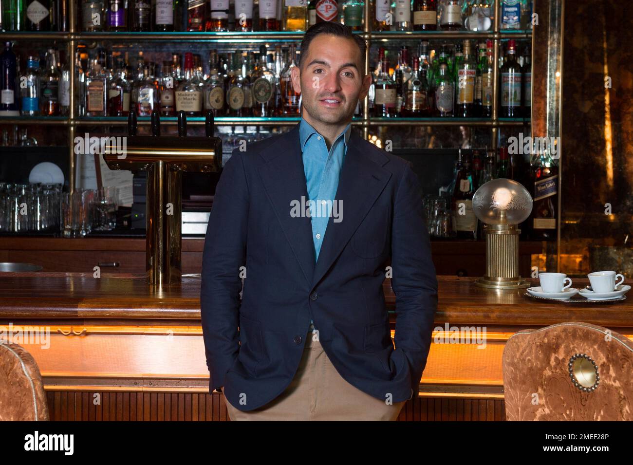 Chef Mario Carbone poses for a photo at Carbone on Thursday, May 20 ...