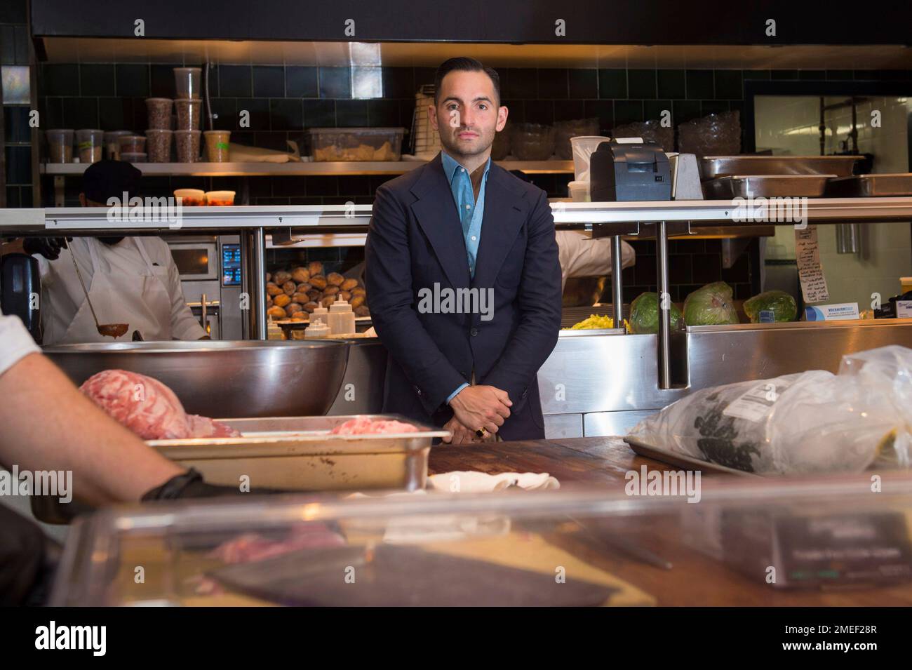 Chef Mario Carbone poses for a photo at Carbone on Thursday, May 20 ...