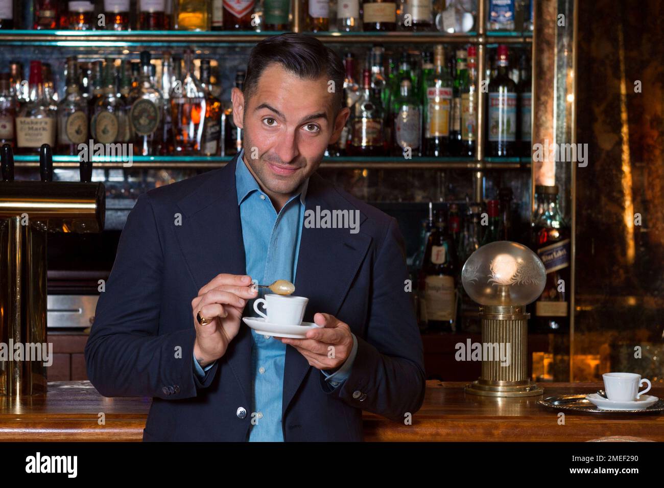 Chef Mario Carbone poses for a photo at Carbone on Thursday, May 20 ...