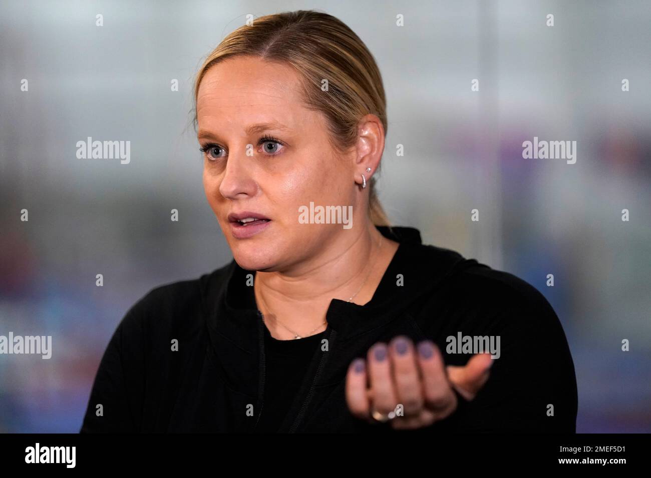 Gymnastics coach Cecile Landi talks about coaching reigning Olympic ...