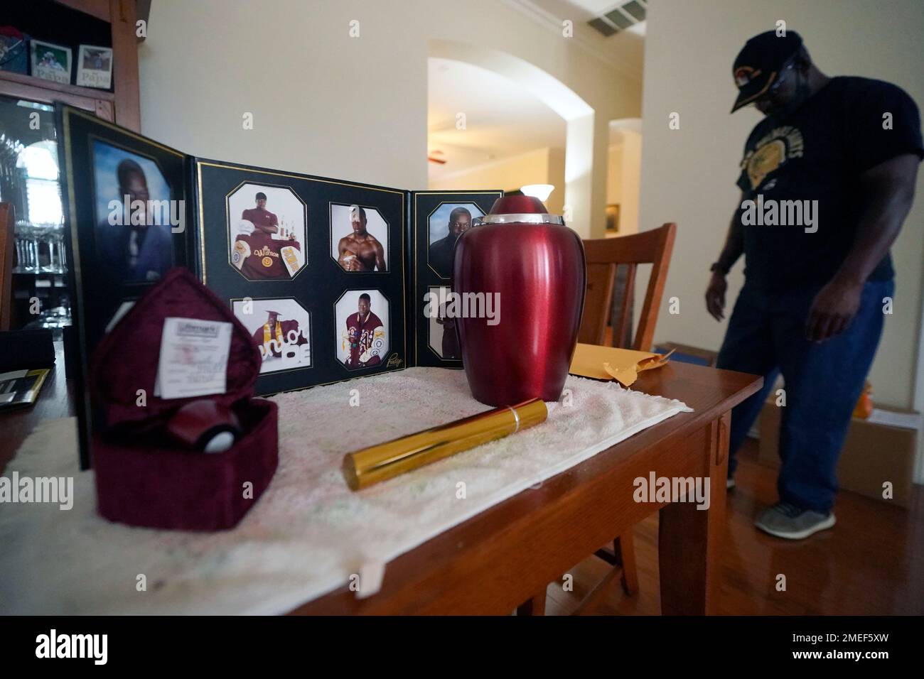 Former U.S. Marine and retired law enforcement officer Marvin Wilson ...