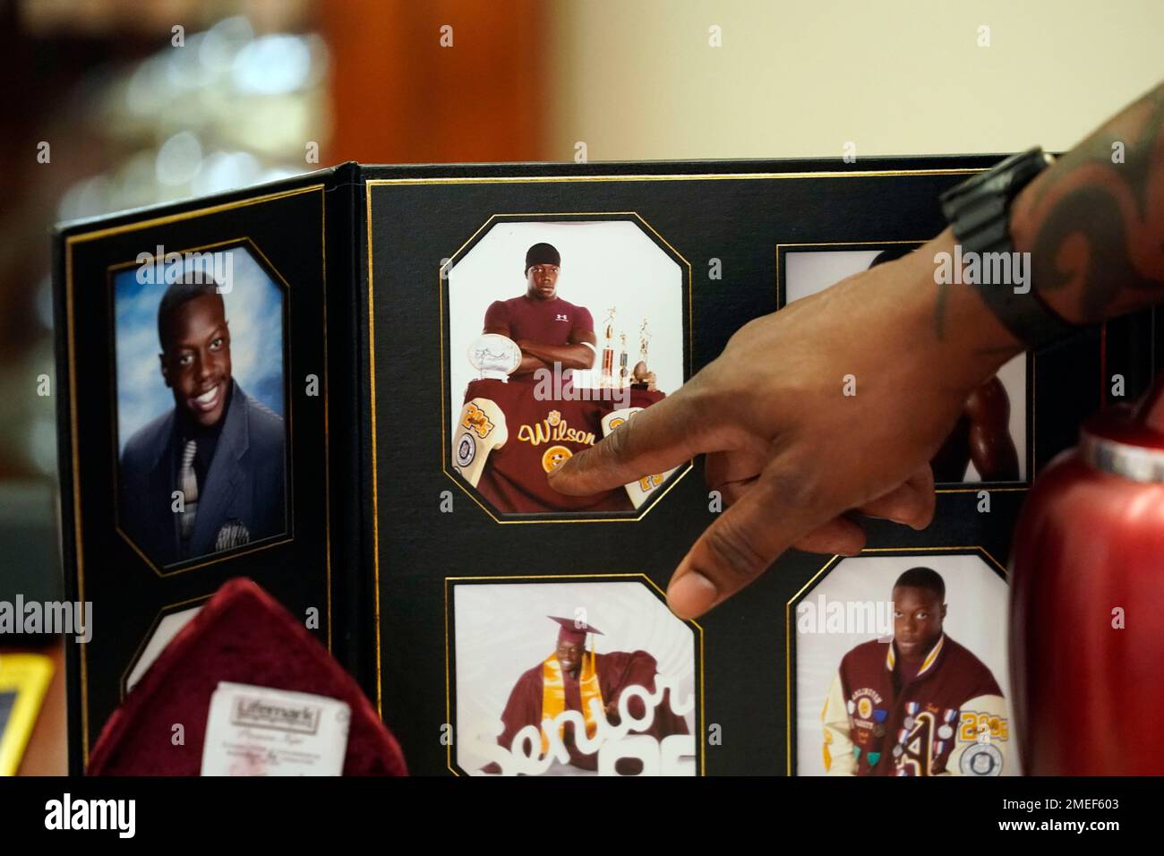 Former U.S. Marine and retired law enforcement officer Marvin Wilson ...