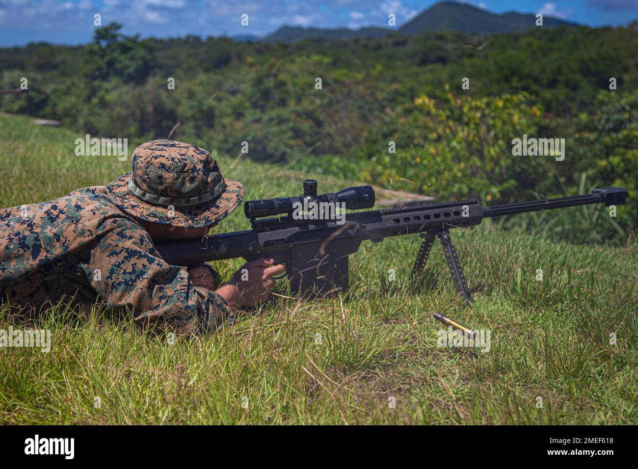 U.S. Marine Corps Lance Cpl. Kade Buck, a rifleman with 3d Battalion ...