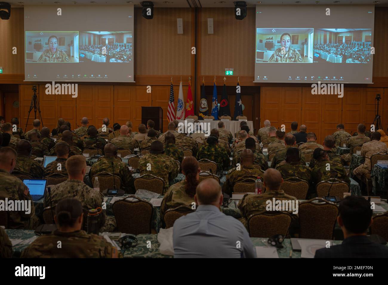 U.S. Army Brigadier General Rose Lopez Keravuori, U.S. Africa Command ...