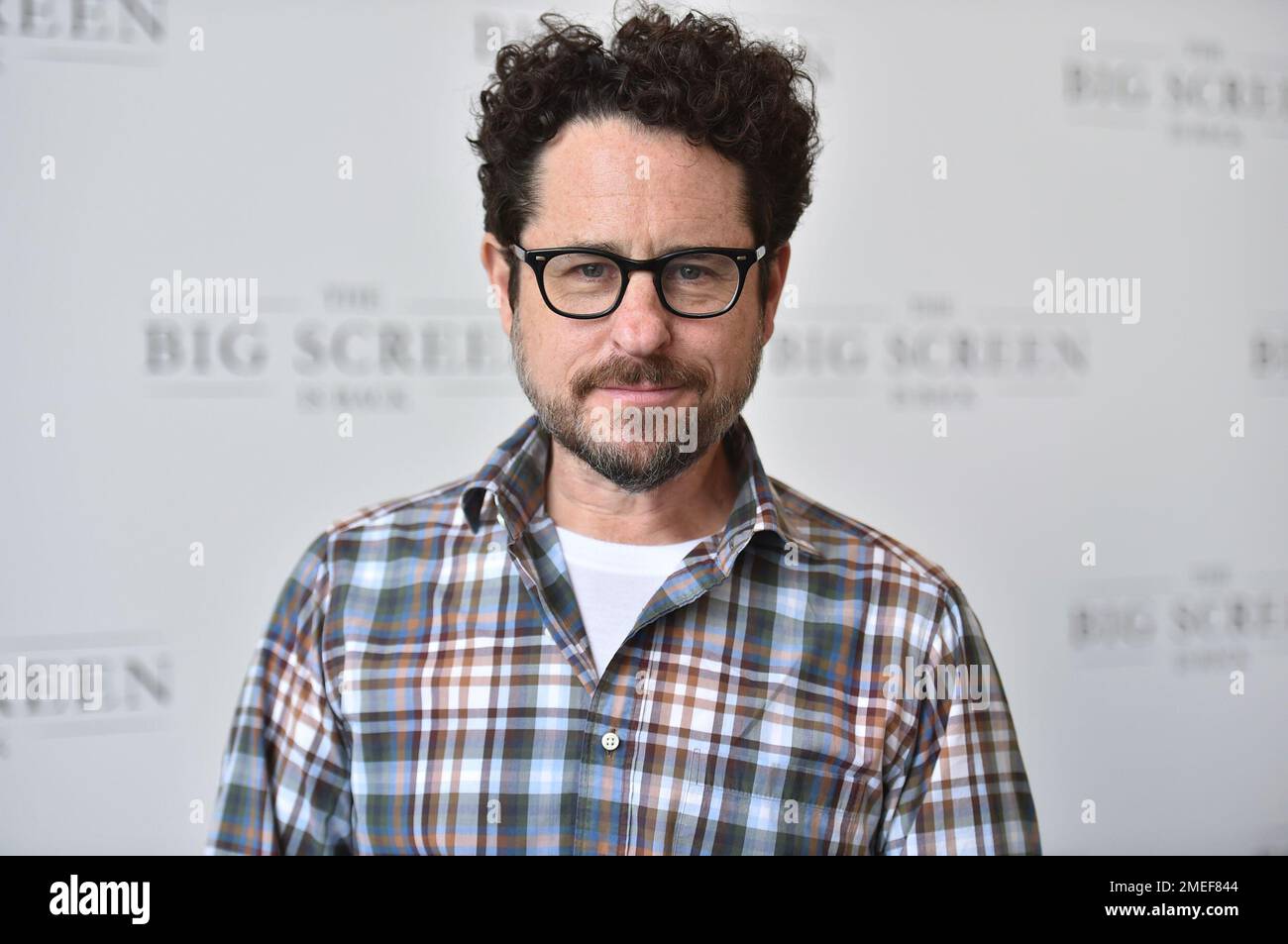 J.J. Abrams arrives at The Big Screen is Back" media event, including ...