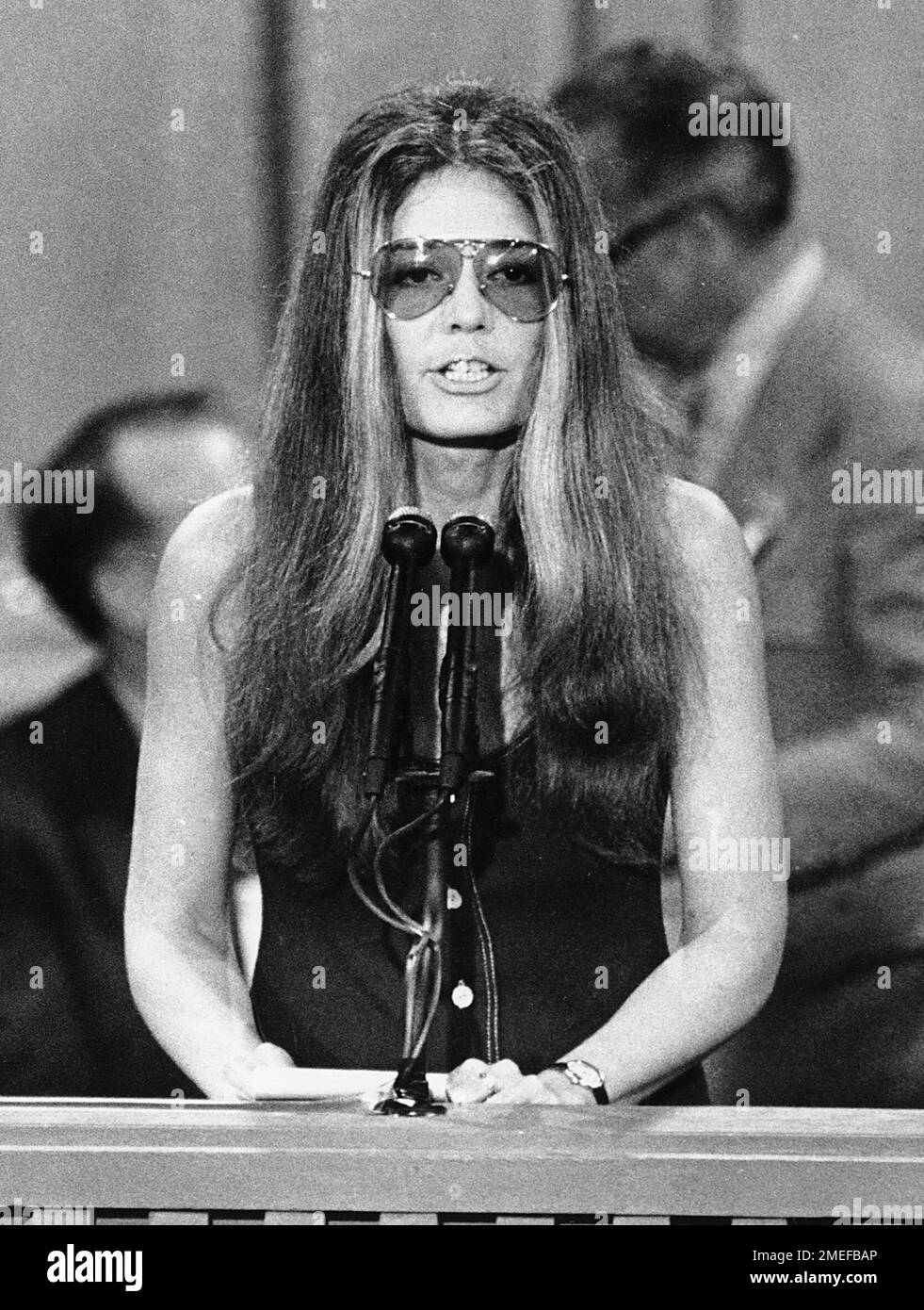File Feminist Gloria Steinem Speaks At The Democratic National