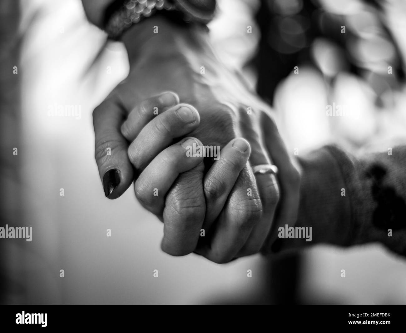 Ring of people holding hands Black and White Stock Photos & Images - Alamy
