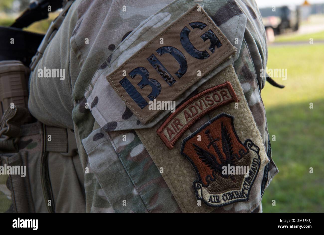 U.S. Air Force Tech. Sergeant Jamian Carrasquillo, 824th Base Defense Squadron squad leader ...