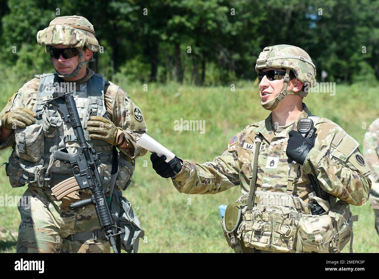 Sgt. 1st Class Steven Masters, Observer Coach/Trainer, 2-361st Training ...