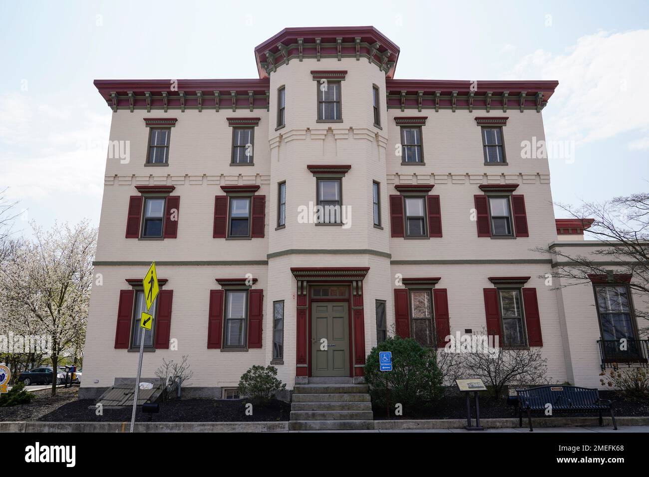 This Wednesday, April 7, 2021 photo shows Gettysburg Municipal Building ...