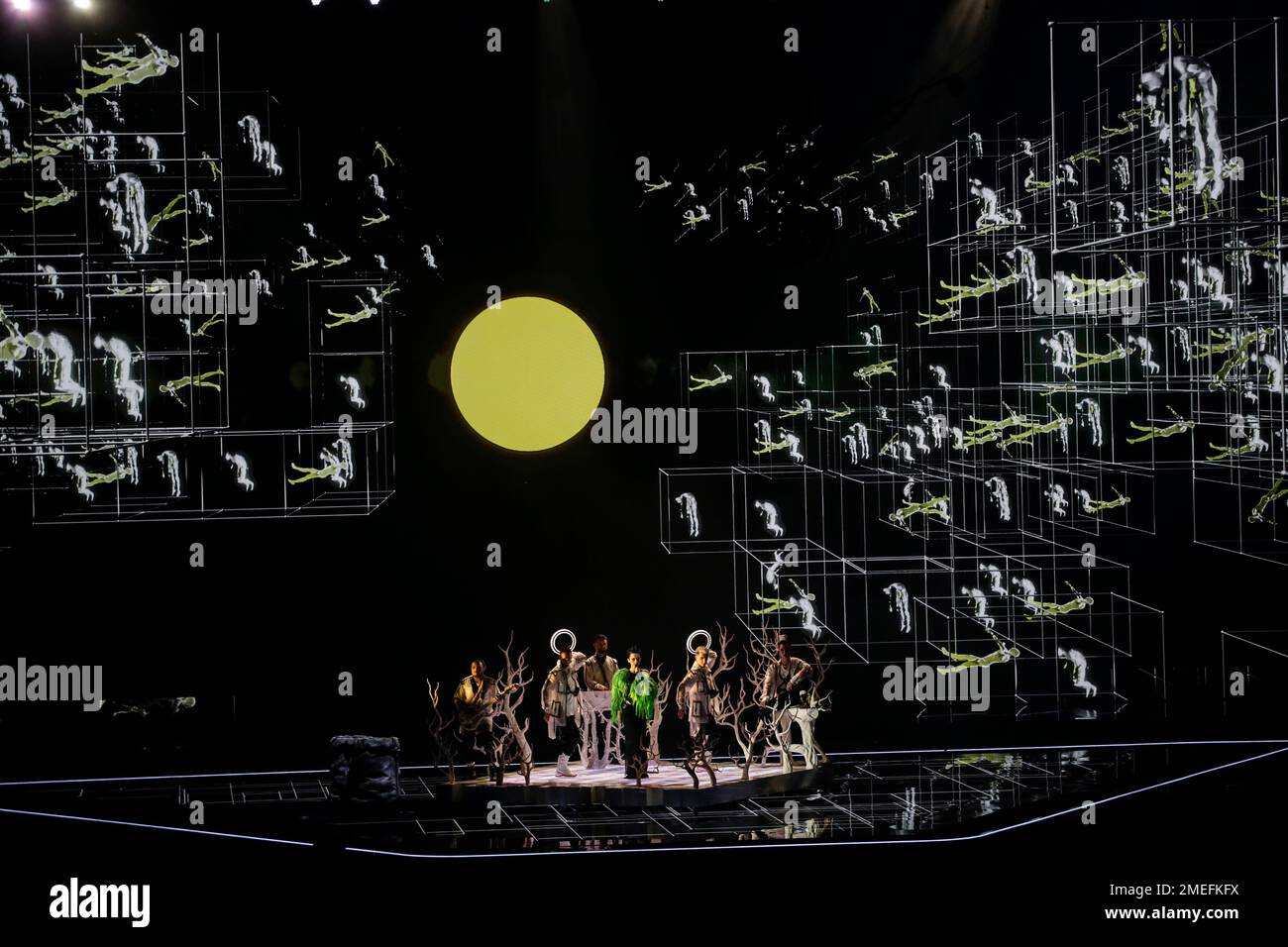 Go A from Ukraine perform during rehearsals at the Eurovision Song ...