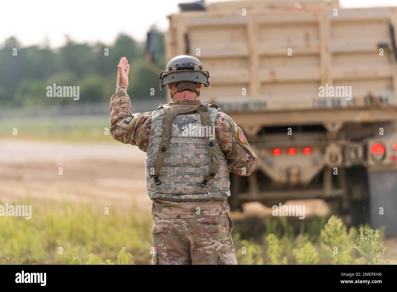 Army Reserve Soldier with 716th Engineer Company from New Hampshire ...