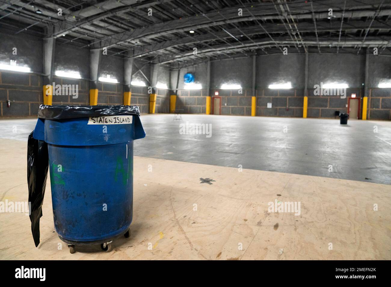 A gymnasium repurposed to be a soundstage complete with sound-proofed ...