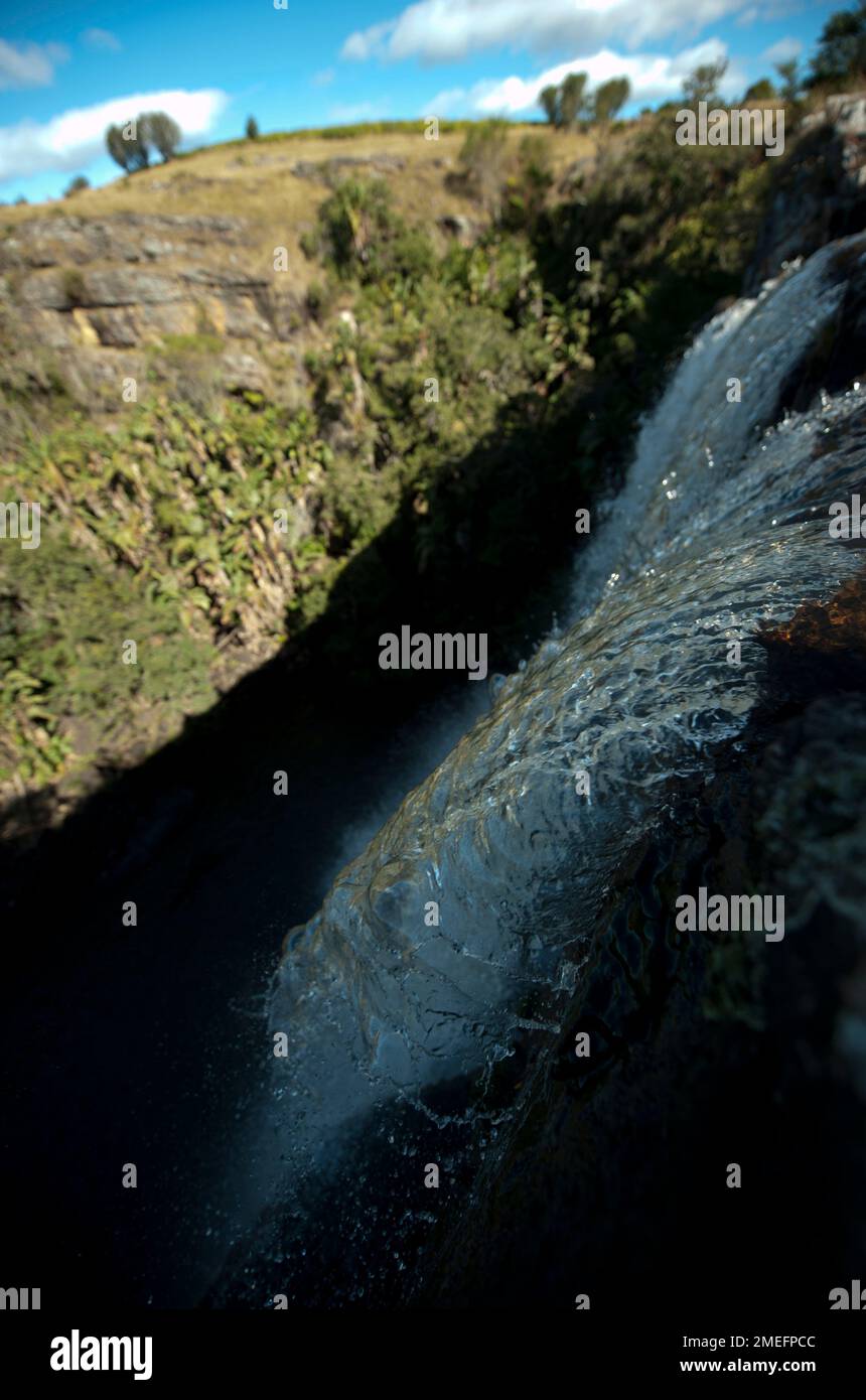 Angel Falls, Pondoland, Eastern Cape, Transkei, South Africa Stock ...