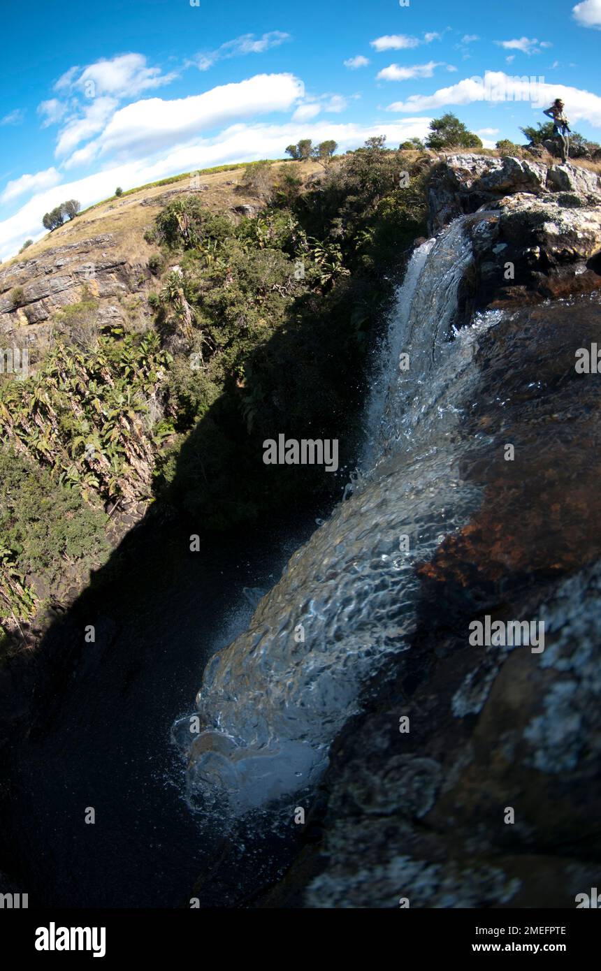 Angel Falls, Pondoland, Eastern Cape, Transkei, South Africa Stock ...