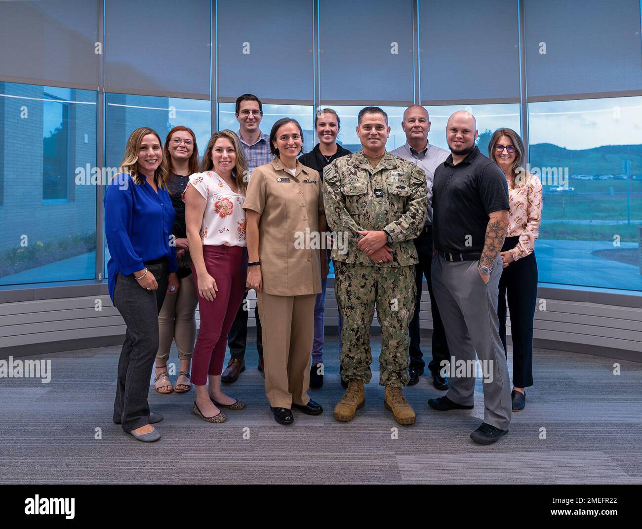 Personnel from the Traumatic Brain Injury Center of Excellence (TBICoE ...
