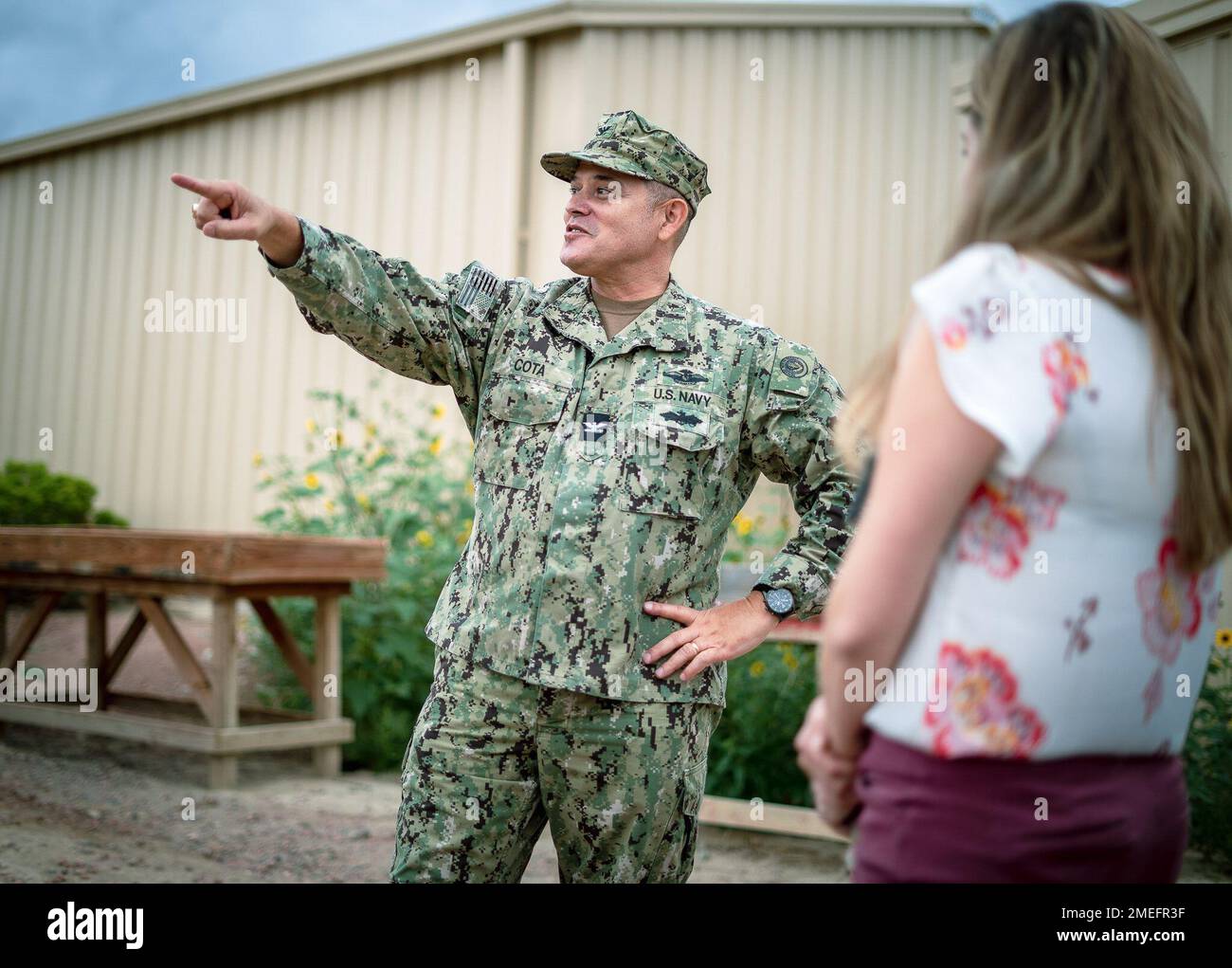 U.S. Navy Capt. Scott Cota, Traumatic Brain Injury Center of Excellence ...
