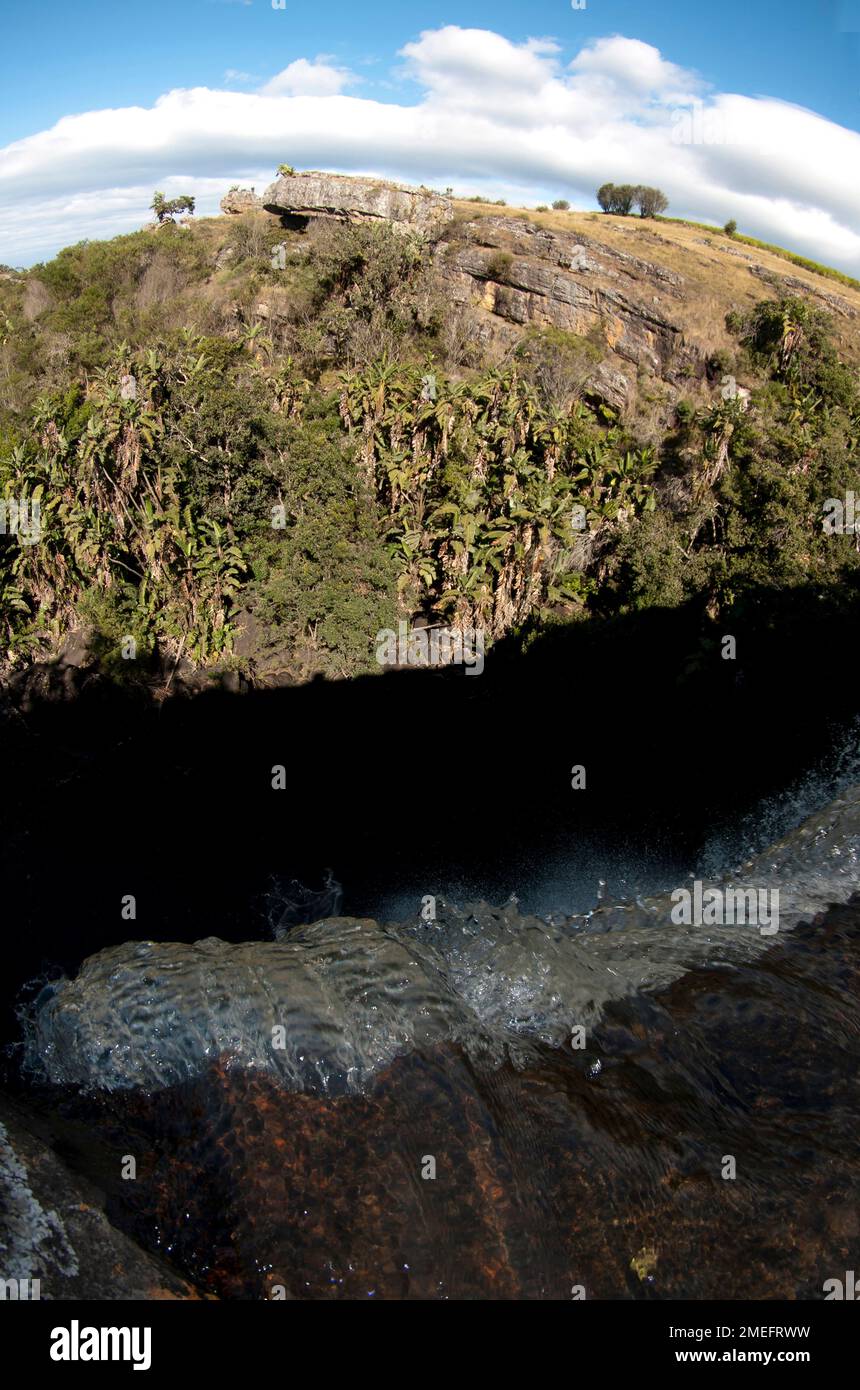 Angel Falls, Pondoland, Eastern Cape, Transkei, South Africa Stock ...