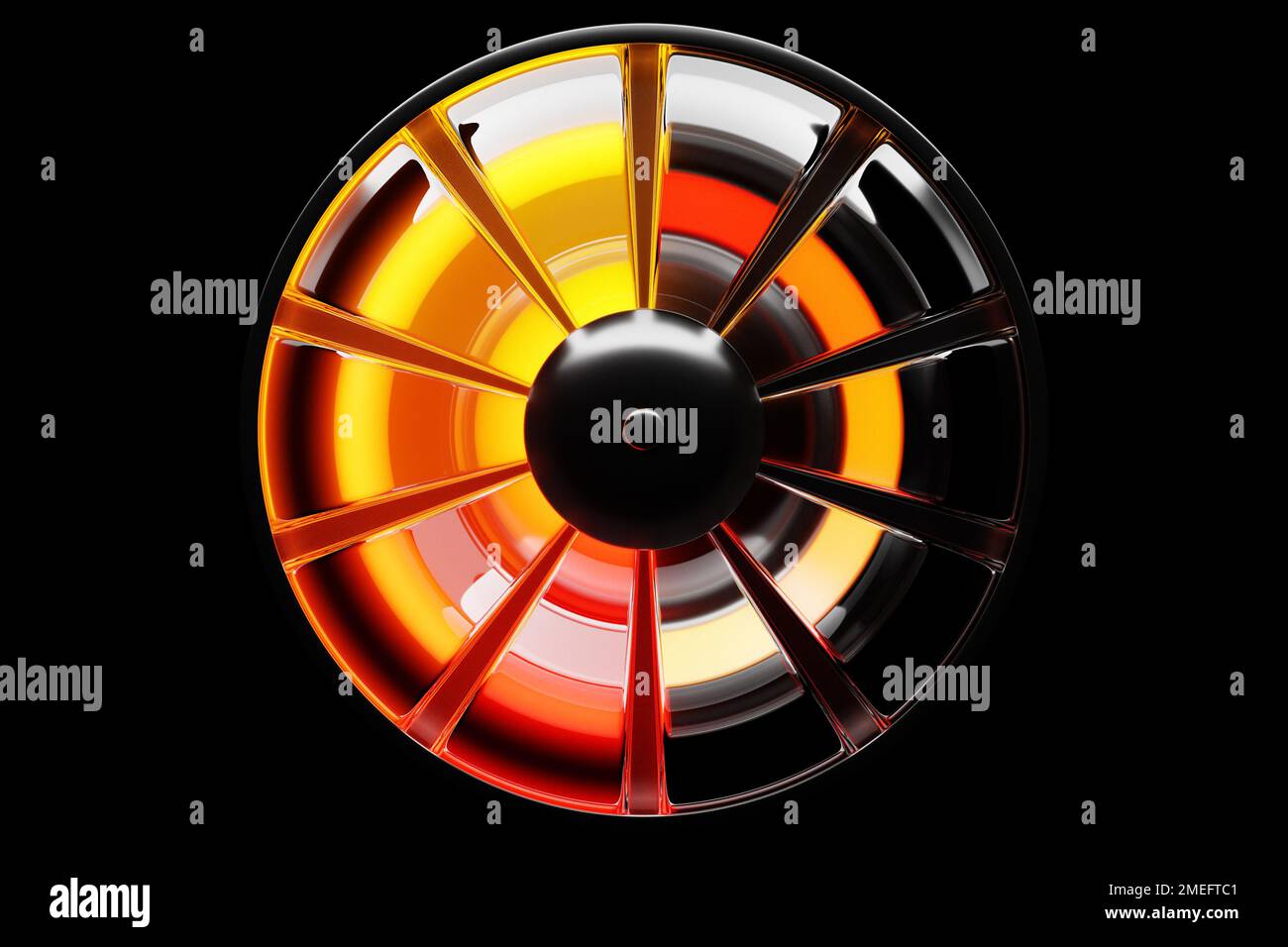 3D Illustration of a readiness display graph with a pointer to the ...