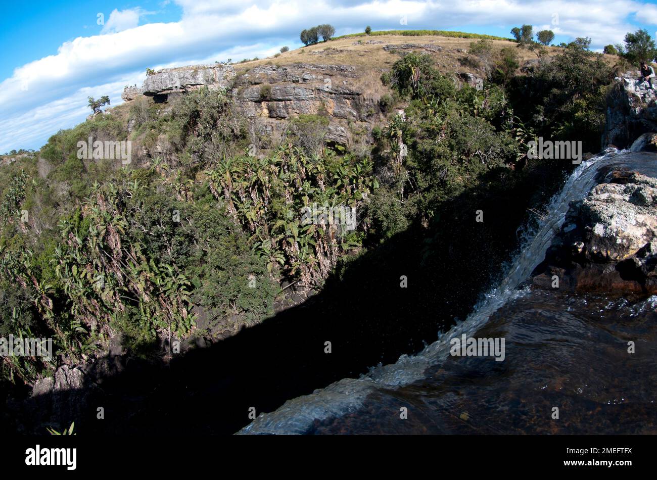 Angel Falls, Pondoland, Eastern Cape, Transkei, South Africa Stock ...