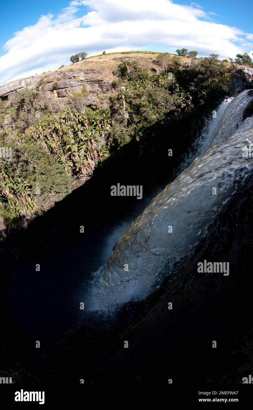 Angel Falls, Pondoland, Eastern Cape, Transkei, South Africa Stock ...