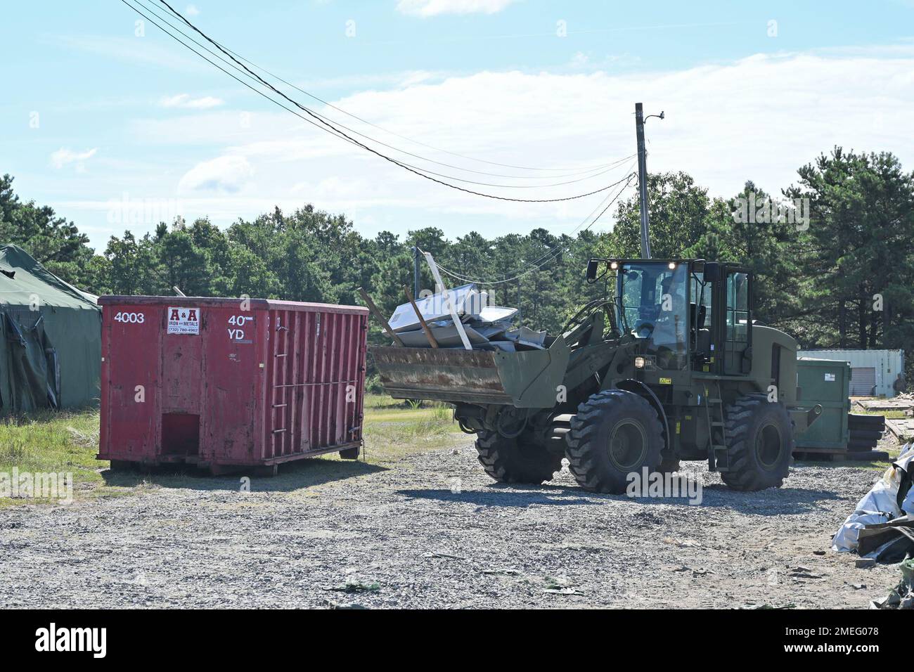 On the Fort Dix Range Complex the reserve soldiers of the 306th ...