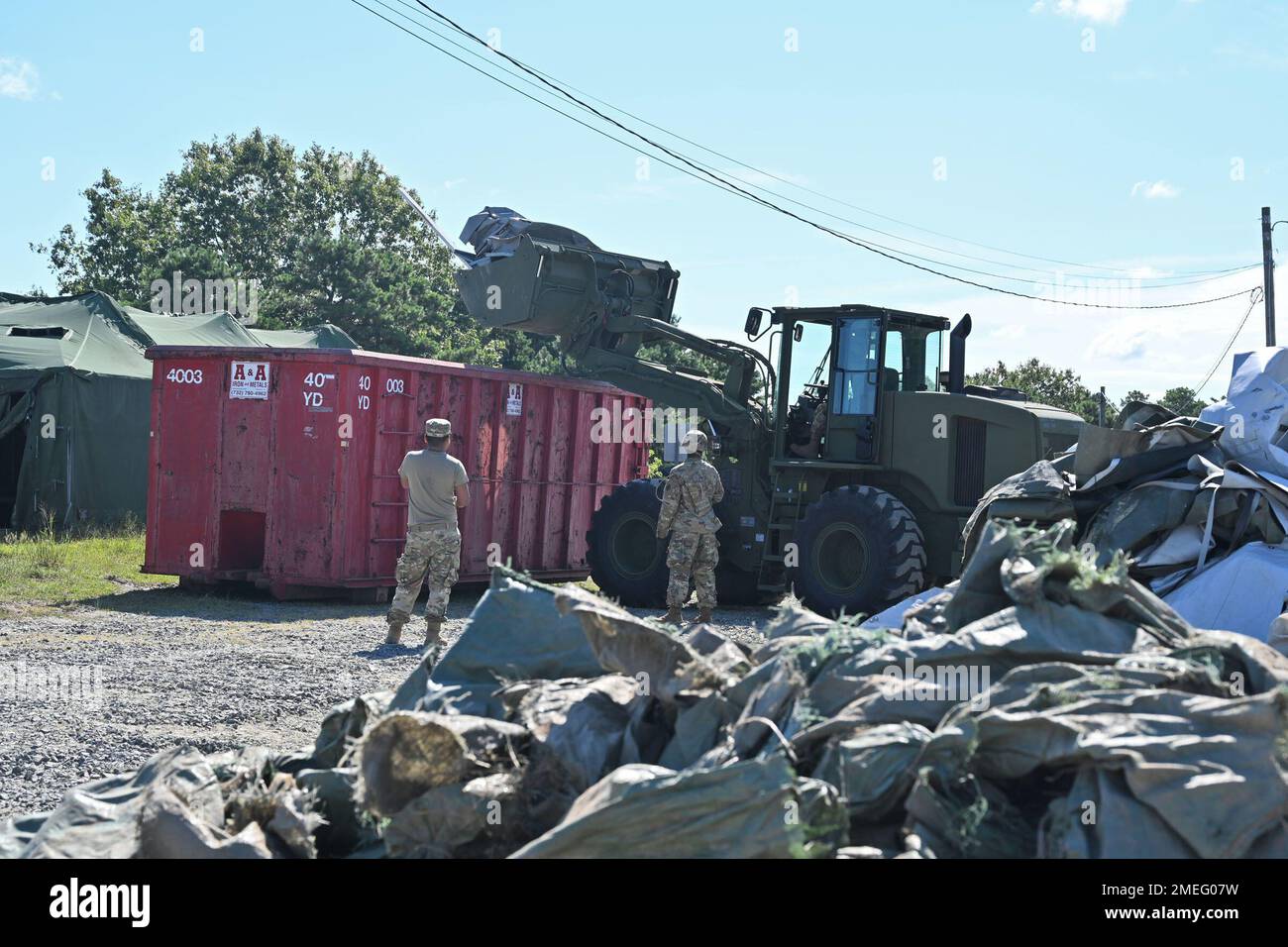 On the Fort Dix Range Complex the reserve soldiers of the 306th ...