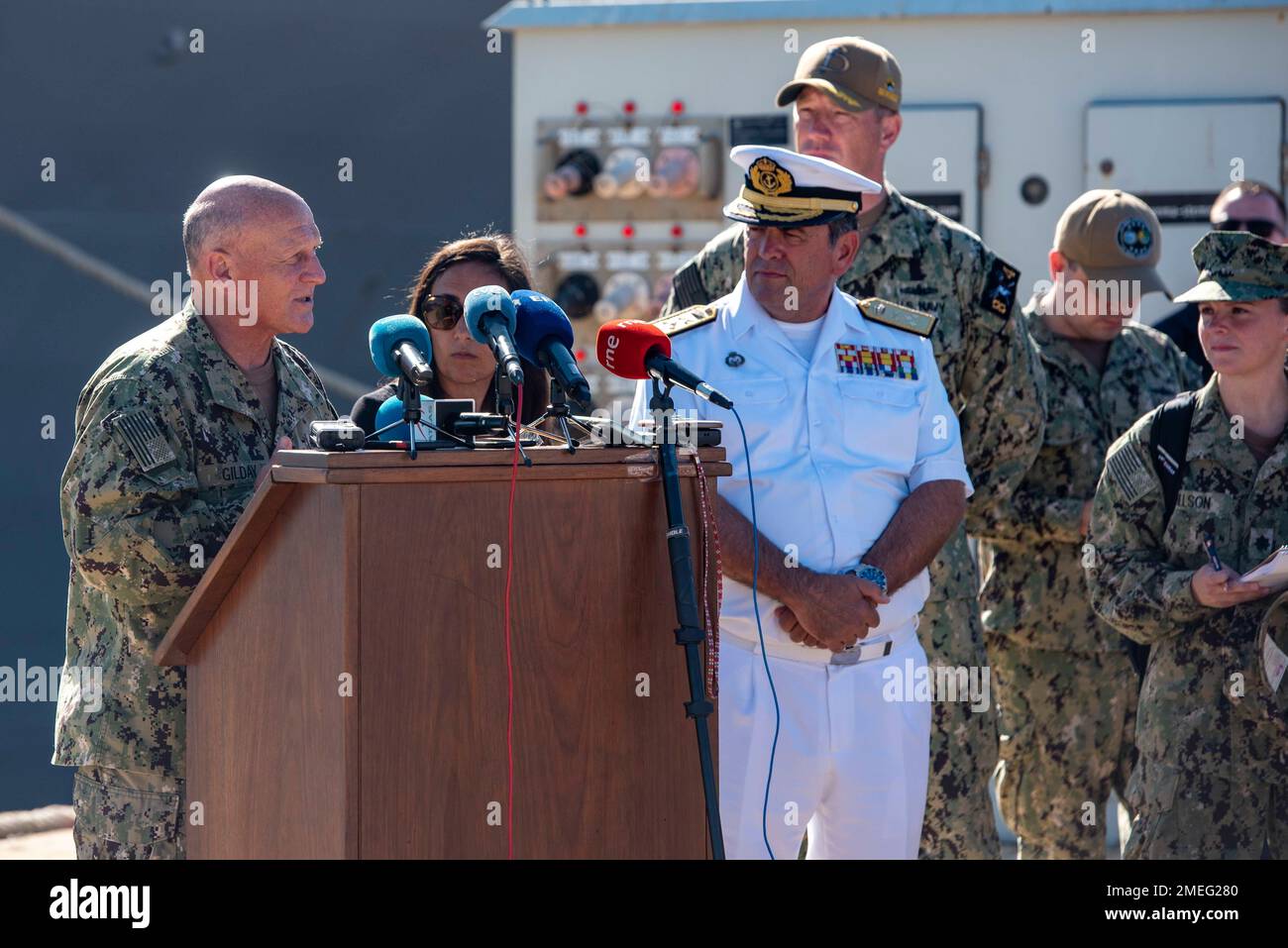 NAVAL STATION ROTA, Spain (Aug. 17, 2022) - Chief of Naval Operations ...