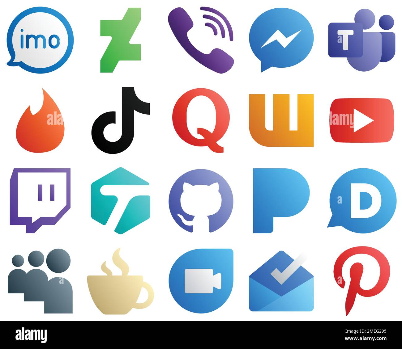 Tiktok douyin Stock Vector Images - Alamy