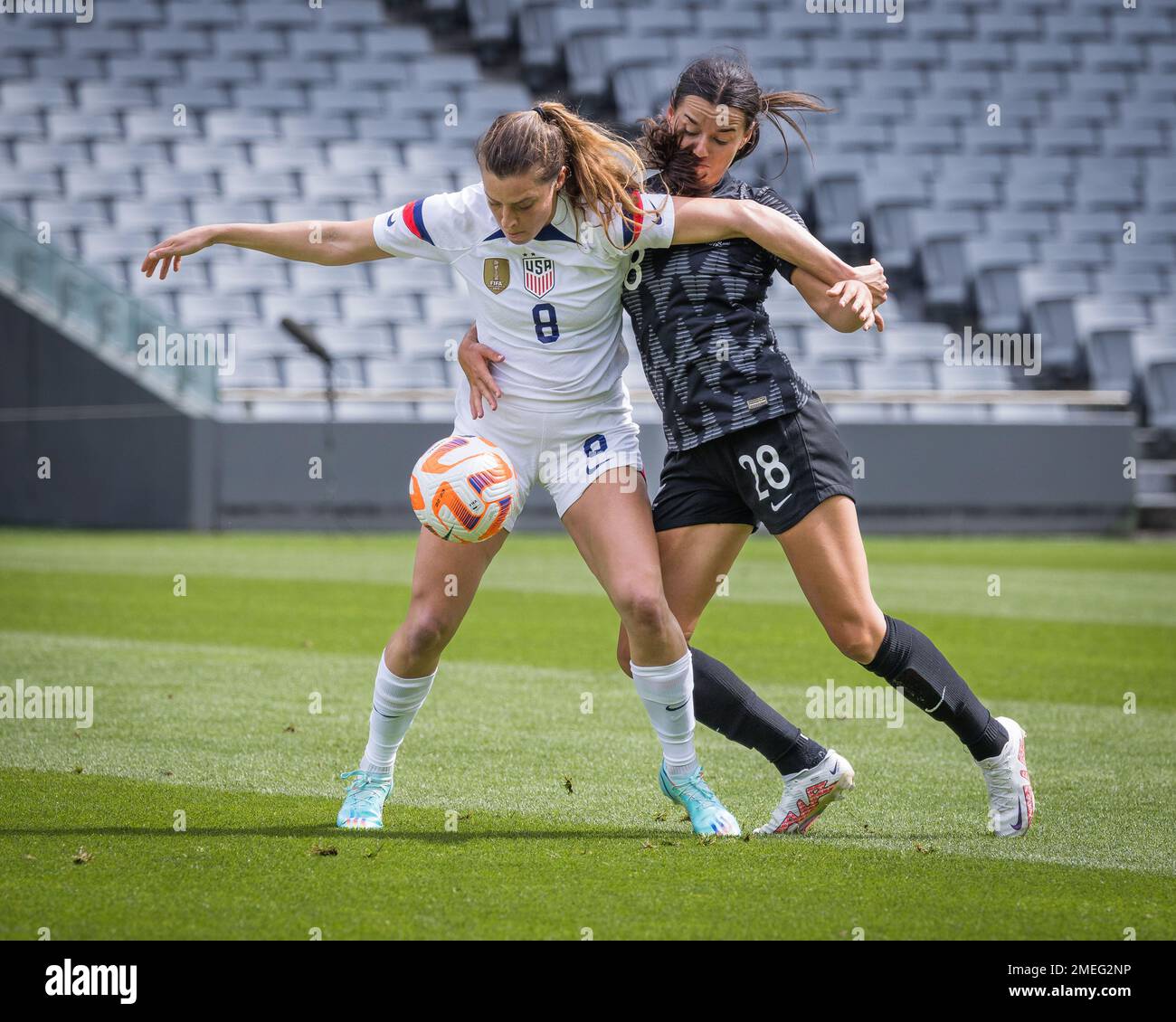 Auckland, New Zealand, January 21st 2023: Ava Collins (28 New Zealand ...
