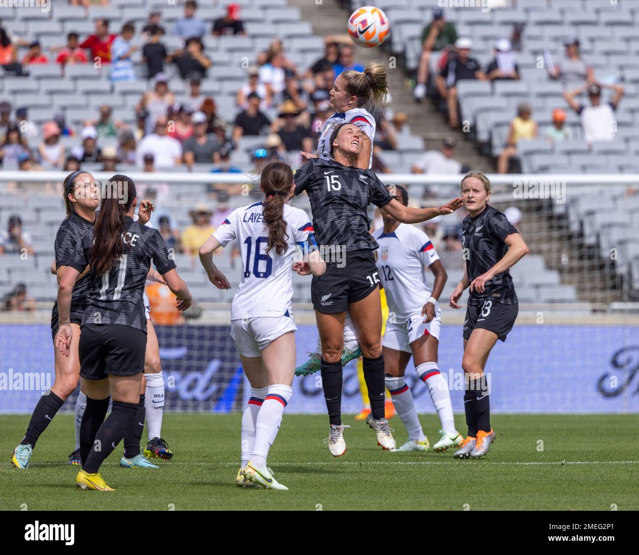 Auckland, New Zealand, January 21st 2023: Daisy Cleverley (15 New ...