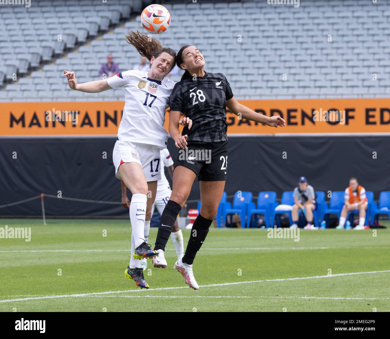Auckland, New Zealand, January 21st 2023: Ava Collins (28 New Zealand ...