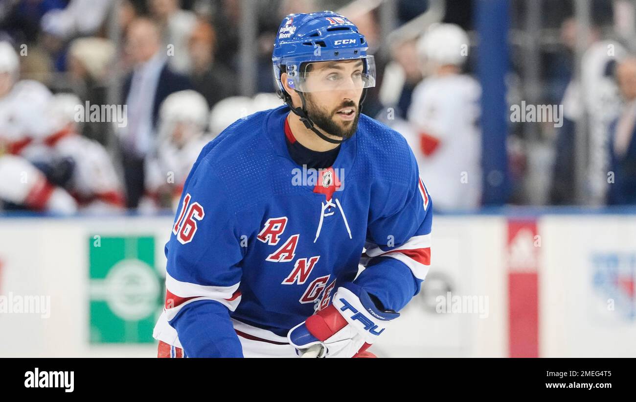 New York Rangers' Vincent Trocheck (16) during the second period of an ...