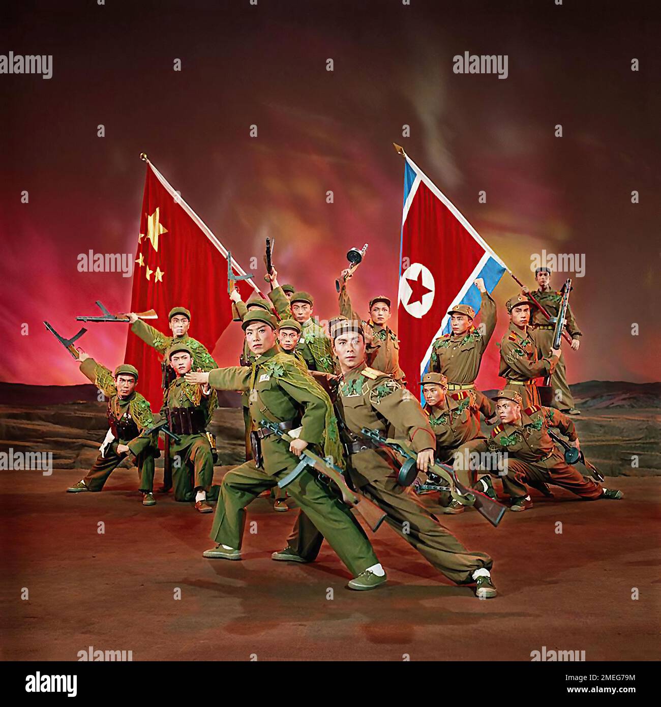 China ballet -1971- Vintage PCR Chinese propaganda poster Stock Photo ...