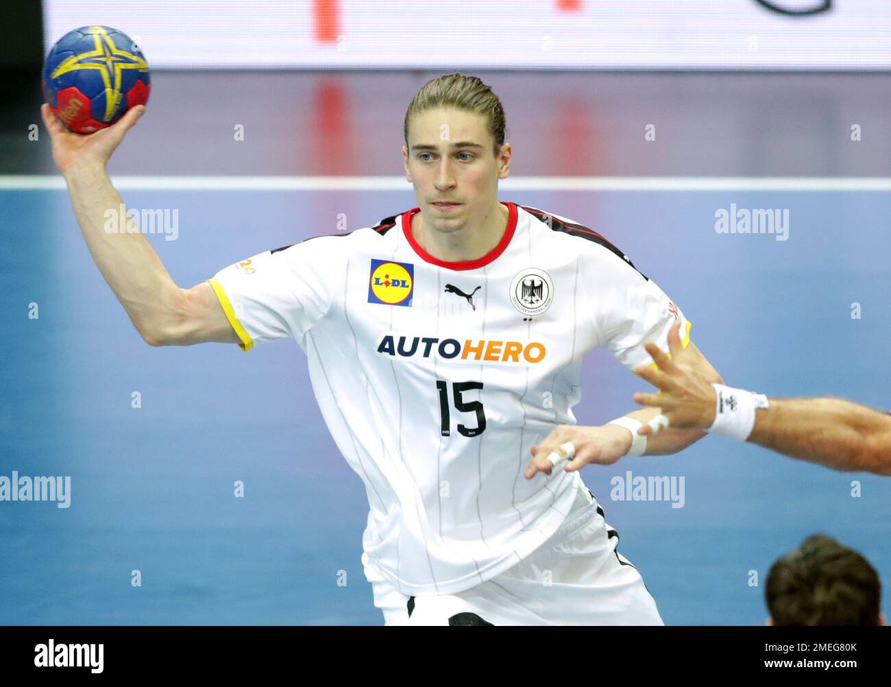 Juri Knorr of Germany, Germany vs Norway 28th IHF Men`s Handball World ...