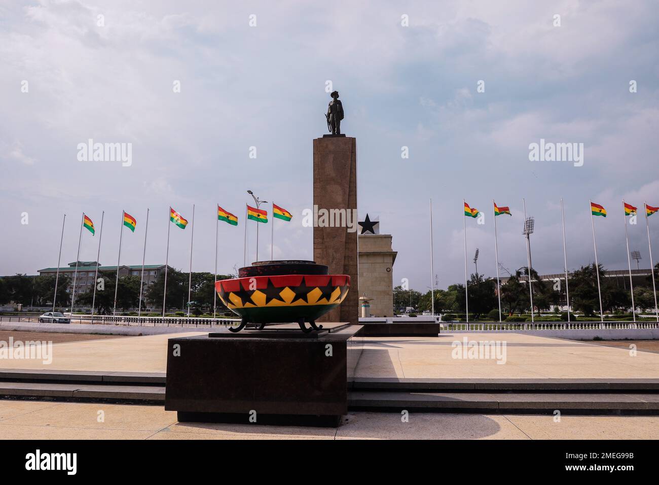 Black Star Square in Accra, Ghana Stock Photo - Alamy