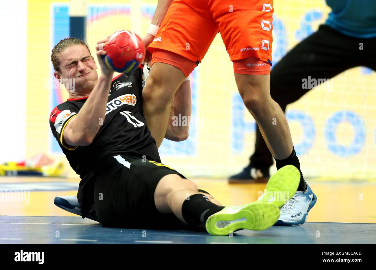 Juri Knorr of Germany Netherlands vs Germany 28th IHF Men`s Handball ...