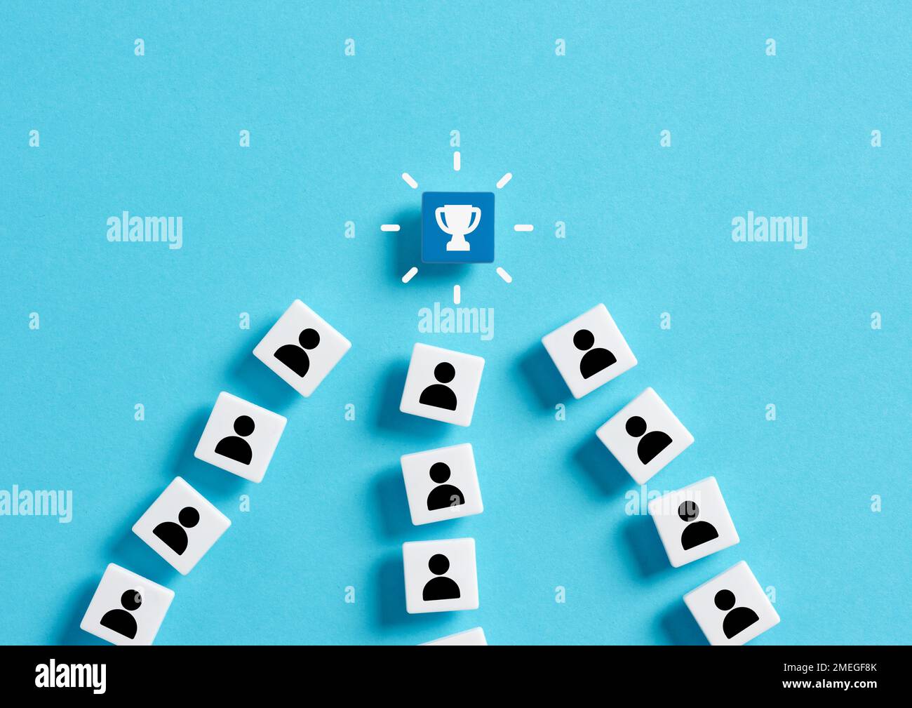 Collaboration and teamwork performance. Team competition for success ...