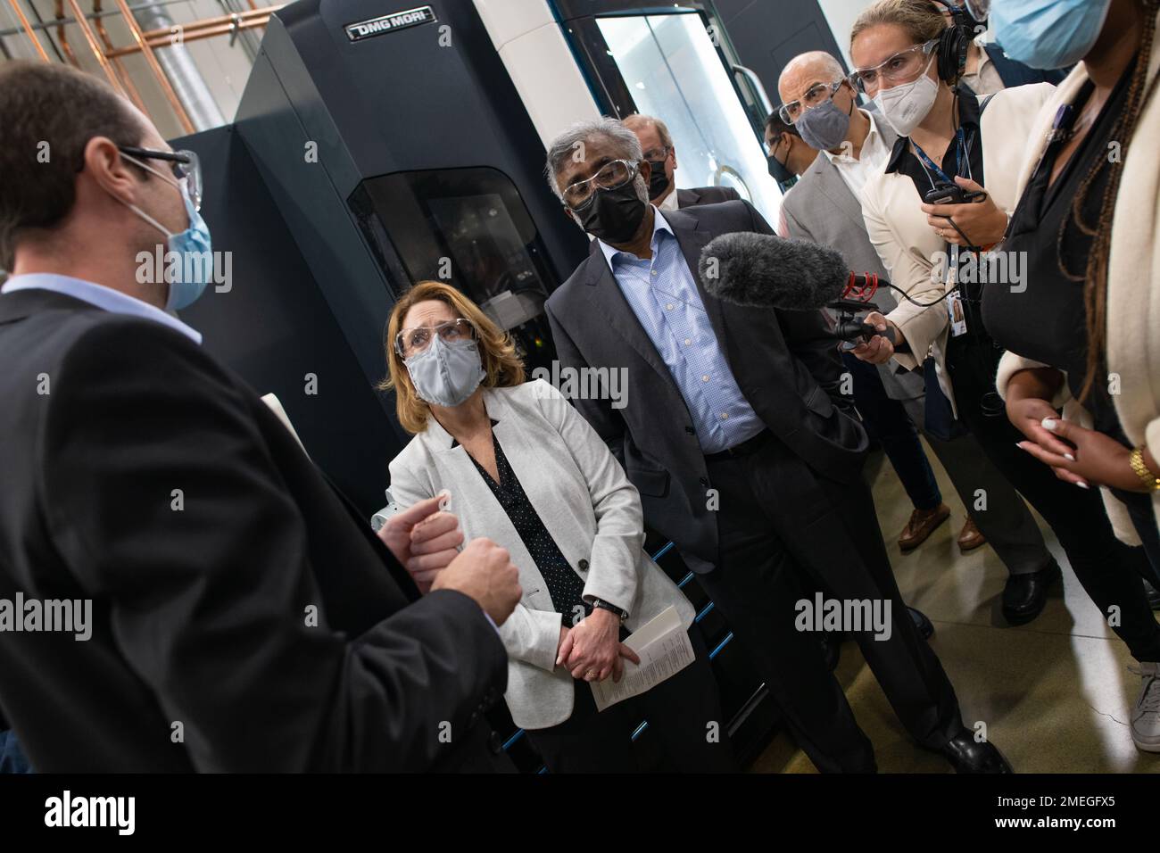 Deputy Secretary of Defense Kathleen Hicks and Department of Energy ...