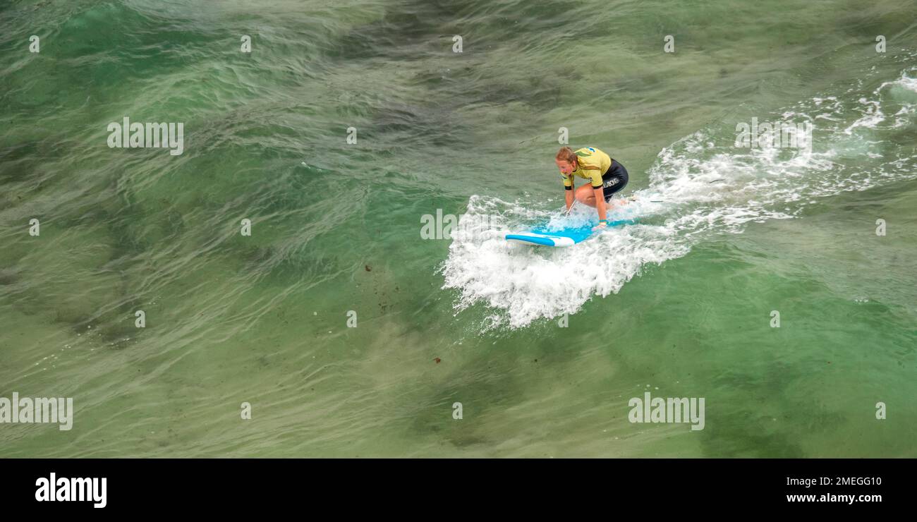 Surfing Waves, Beach of Vidiago,Cantabrian Sea, Vidiago, Llanes ...