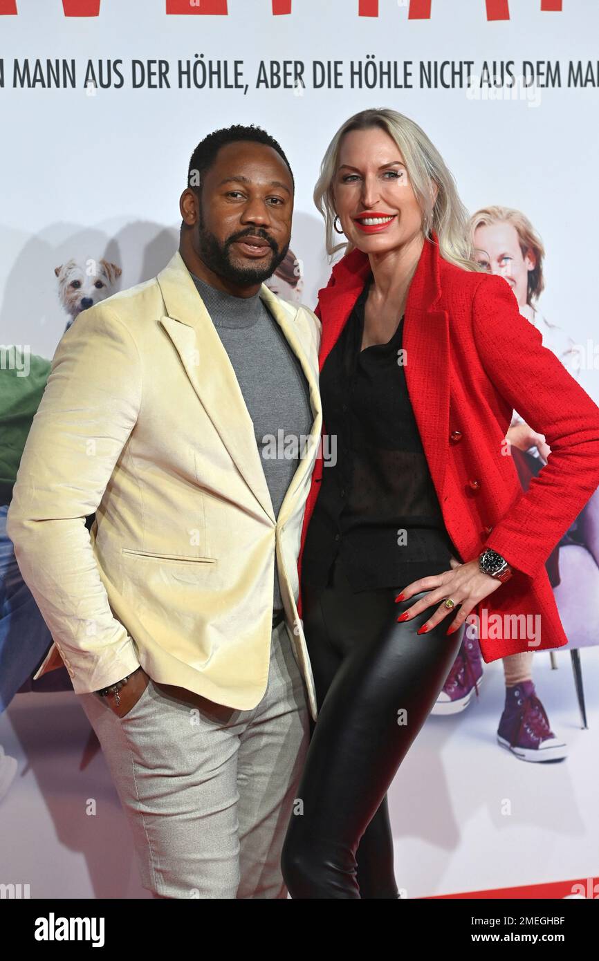Castro Dokyi Affum and Yvonne Foerg. Red carpet, Red Carpert Germany ...