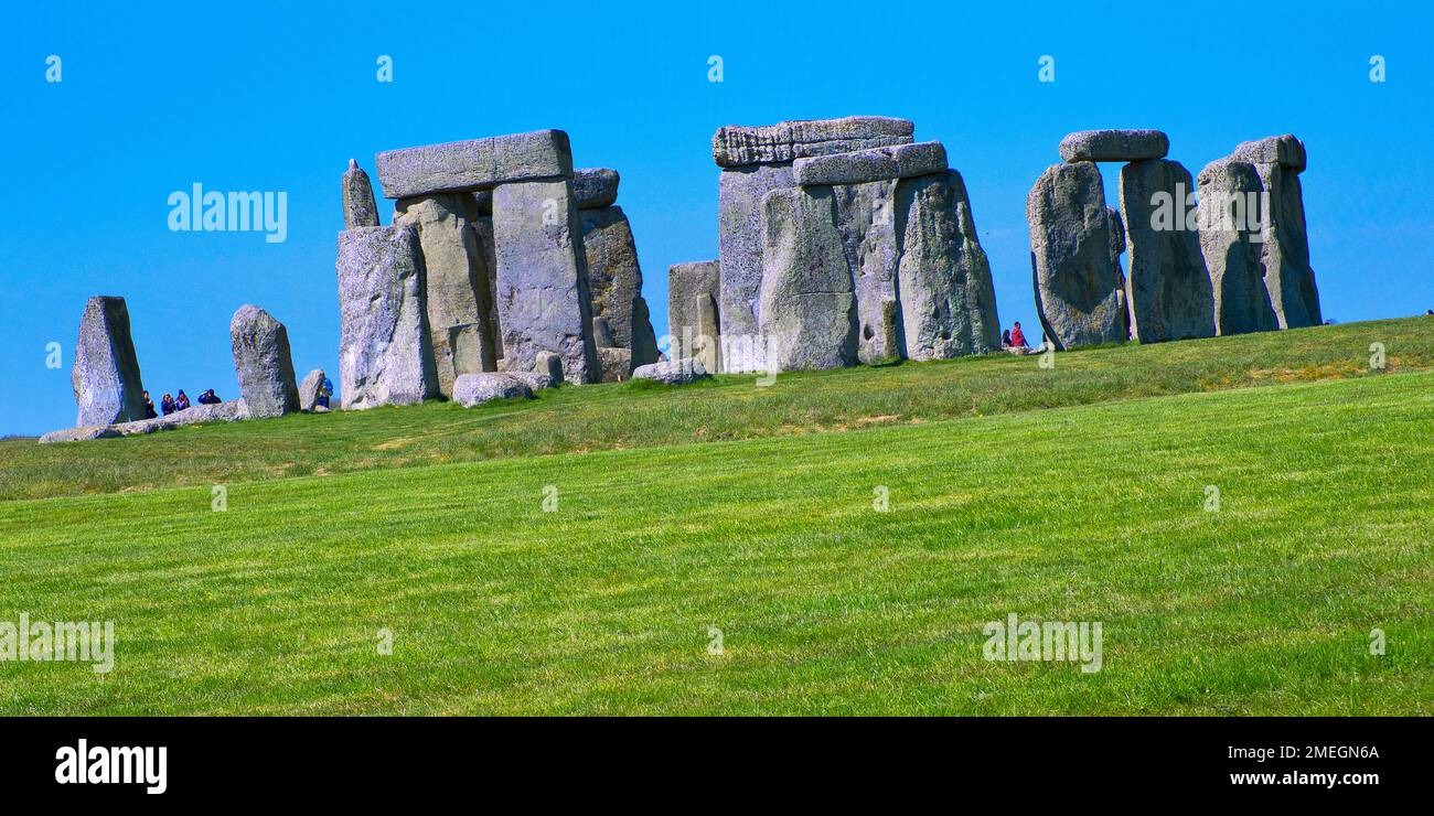 Neolithic Ruins Stonehenge, UNESCO World Heritage Site, Salisbury ...