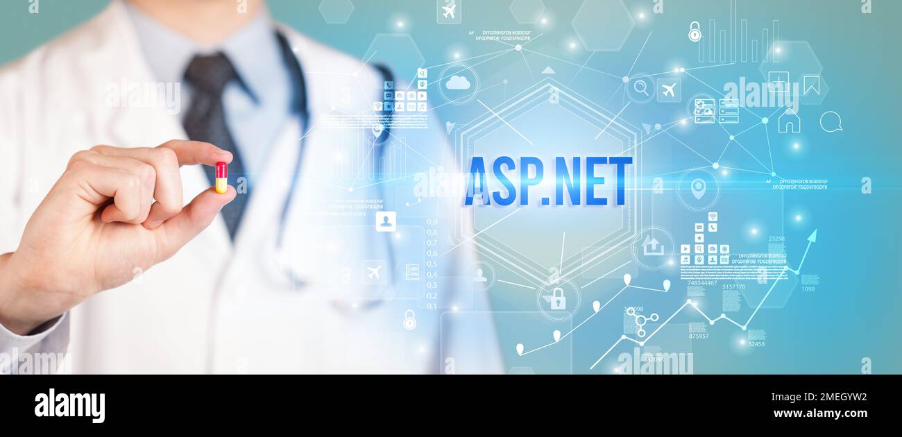 Doctor giving a pill concept Stock Photo - Alamy