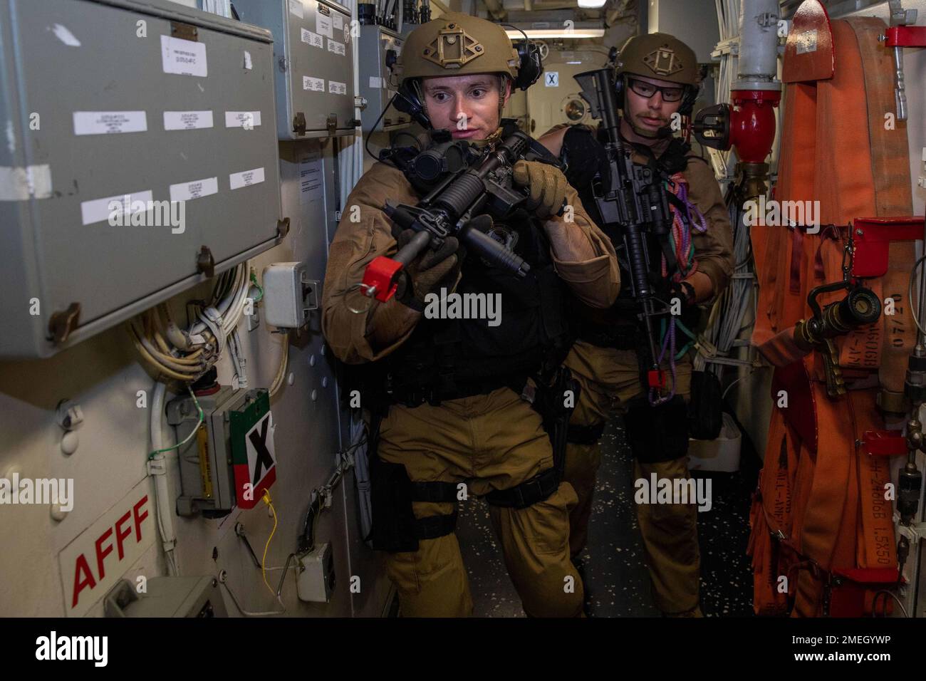 220817-N-EH998-1124 GULF OF ADEN (Aug. 17, 2022) Fire Controlman 2nd ...